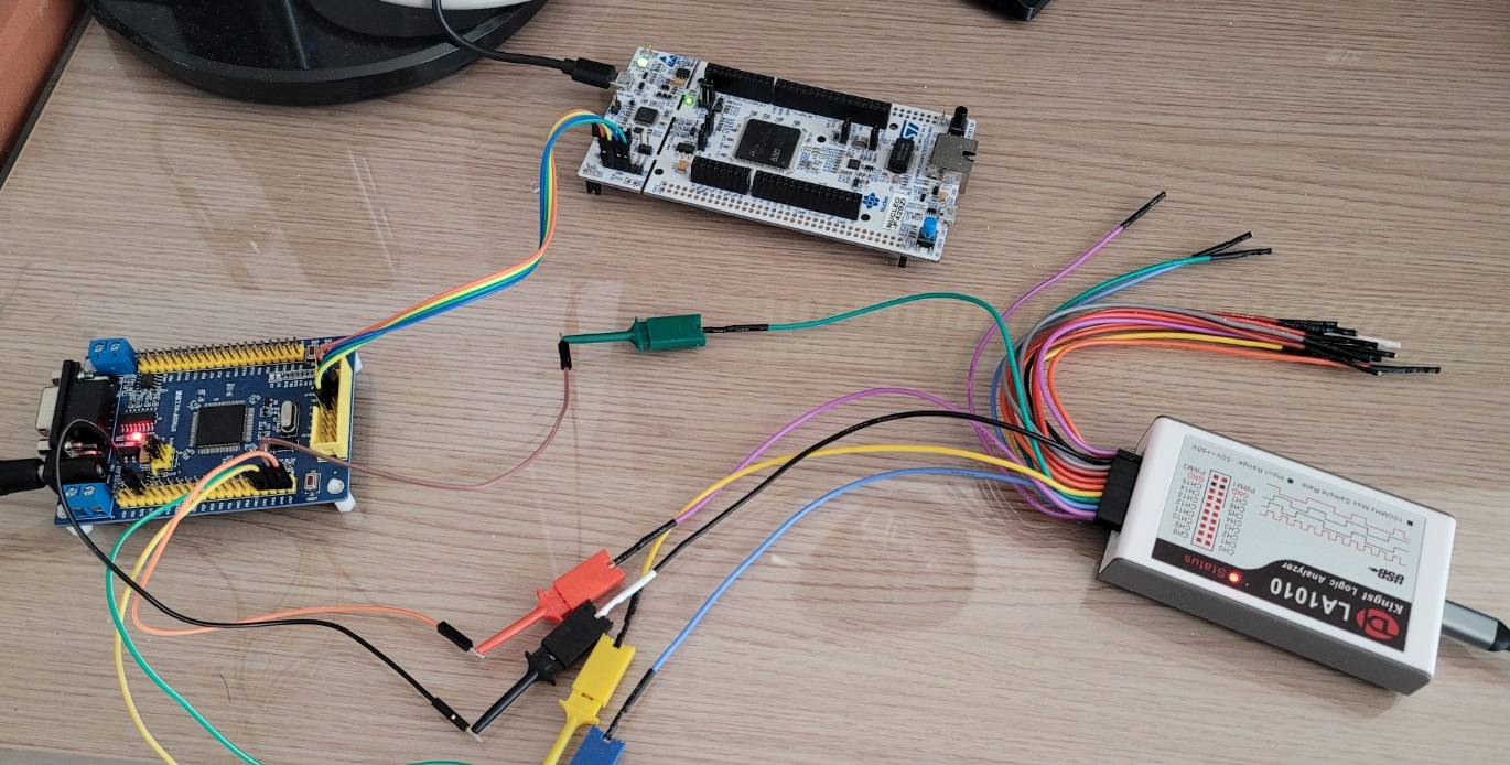 STM32 DMA GPIO 출력 구조 구현 및 Logic Analyzer 검증